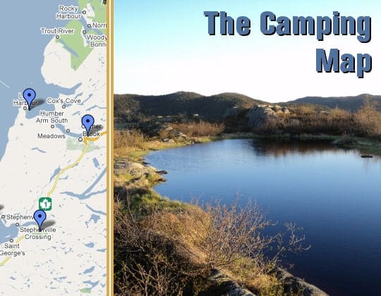 MAP: Camping in Newfoundland – The Independent