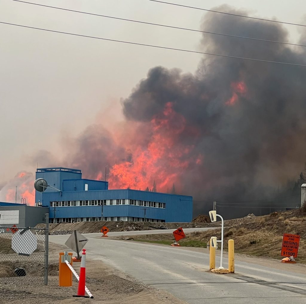 Crews battling Churchill Falls fire with water bombers, helicopters ...